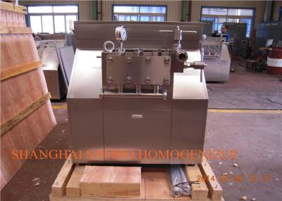 China Professional Food Sanitary Juice Homogenizer For Milk 2000 Litre 25 Mpa 15 KW for sale