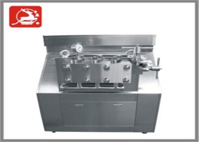 China Large Capacity 8000 L/H Two Stage High Pressure Homogenizer 75 KW 25 Mpa for sale
