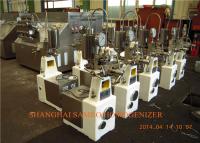 China 50 L/H 800 Bar 2 Stage Homogenization Lab Homogenizer For Hair Product Test for sale