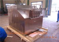 China 5000 L/H Food And Drink Industry Milk Pasteurizer And Homogenizing Ice Cream Homogeniser Machine for sale