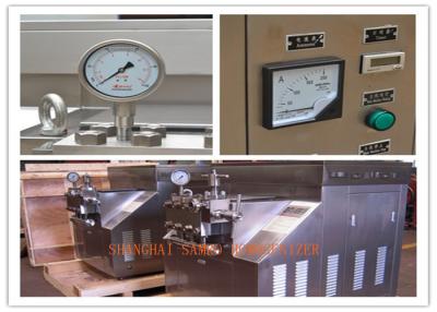 China High Pressure Mechanical UHT Plant 2 Stage Homogenizer Handle Type for sale