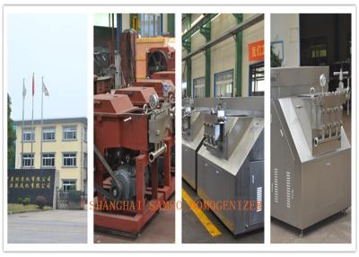 China Milk Processing Line Food Homogenizer Different Pressure Homogenizer From 20-150Mpa for sale