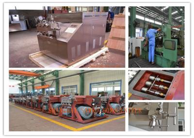 China Processing Ice Cream Homogenizer Machine Small Type Hanle Operating for sale
