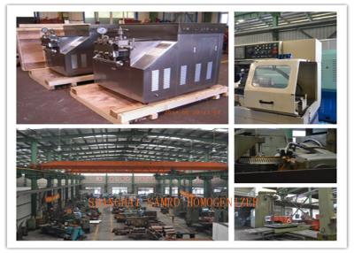 China Two Stage 304 Stainless Steel High Pressure Homogenizer Dairy Homogenization Equipment for sale