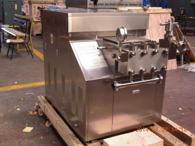 China Stable Operation Dairy Homogenizer For Milk , Juice , Beverage Low Noise for sale