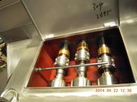 China Double Stage Juice Homogenizer 3000l / H Flow Manual Operation Pressure for sale