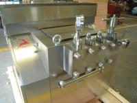 China Custom Made Ice Cream Homogenizer Machine , Small Two Stage Homogenizer for sale