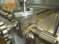 China Custom Made Ice Cream Homogenizer Machine , Small Two Stage Homogenizer for sale