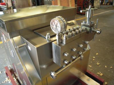 China High Pressure Dairy Homogenizer With Manual Operating Weare Resistance for sale