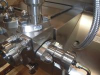 China Custom Made High Pressure Homogenisation , Small Two Stage Homogenizer for sale