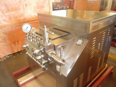 China Removable High Pressure Homogenizer Machine Easy To Operate 6000 L/H for sale