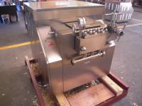 China Stainless Steel High Pressure Homogeniser / Polished Surface Dairy Homogenizer for sale