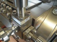 China Sanitary Ultra High Pressure Homogenizer Machine For Milk Longer Life for sale