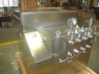 China Two Stage Milk Homogenizer Machine / Cream Homogenization Equipment for sale