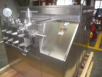 China Reliable Sealing Ice Cream Homogenizer Machine With Manual Operated for sale
