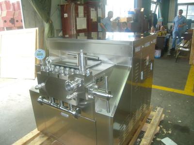 China Food & Beverage 6000L/H High Pressure Homogeniser for sale
