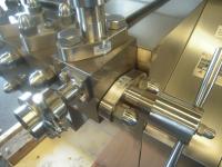 China Two Stage Liquid Solid 3000L/H Laboratory Homogenizer Mixer for sale