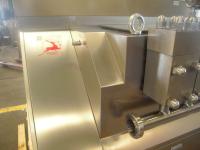 China Small Scale Stainless Steel 500 L/H Milk Homogenizer Machine for sale