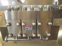 China Stainless Steel Compact Low Noise Dairy Homogenizer for sale