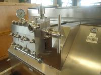 China Stainless Steel Compact Low Noise Dairy Homogenizer for sale