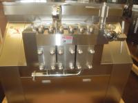 China Steel 32Mpa Compact Dairy Milk Homogenizer Machine for sale
