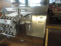 China Steel 32Mpa Compact Dairy Milk Homogenizer Machine for sale