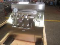 China Shaped Steel 5000L/H  48Mpa Low Noise Dairy Homogenizer for sale