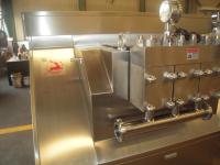 China Diaphragm 1000L/H SS Food Homogenizer Machine Two Stage for sale
