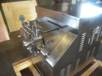 China Wax Emulsions Chemical Homogenizer 2000L/H With 3 Piston for sale