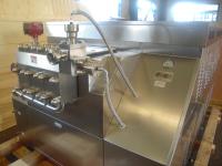 China 6000L/H Food Drink Liquid Homogenizer Machine Two Stage for sale