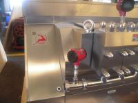 China 3 Piston Homogenizer Equipment 25Mpa 500L/H Smooth Operation for sale