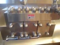 China 120Mpa 3 Plunge Dairy Homogenizer Splash Lubrication for sale