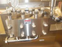 China 3 Plunger Double Stage Milk Homogenizer Machine 3000L/H for sale