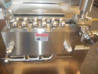 China Pharmaceutical Emulsion 2 Stage Homogenizer High Power 3000L/H for sale