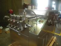 China 4000L/H Energy Saving Juice Homogenizer High Pressure With 3 Piston for sale