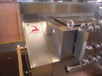 China 3000l/H Double Stage Juice Homogenizer Manual Operation for sale