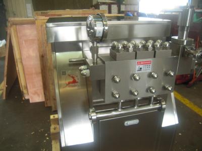 China Powerful Multifunctional Dairy Homogenizer 24Mpa Vertical Positioned for sale