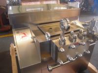 China Three Plunger Food Homogenizer 3500L/H For Fruit Paste for sale