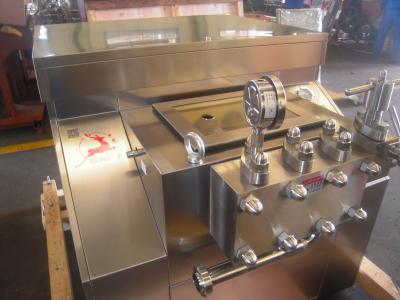 China Three Plunger Food Homogenizer 3500L/H For Fruit Paste for sale