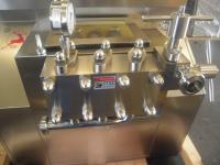 China 3 Plunger Sanitary Food Homogenizer Machine Manual Operating for sale