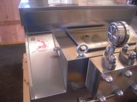 China Hydraulic Milk Processing Two Stage Homogenizer 500L/H for sale