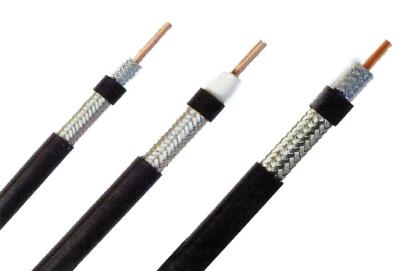 China RG540 Braid Cable With Bare Copper Conductor , 75 Ohm Coaxial Cable for CATV  DBS  CCTV for sale
