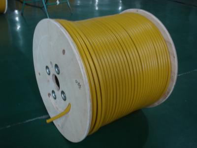 China Tunnels VHF Leaky Feeder Cable PVC Low smoke halogen free jacket for sale