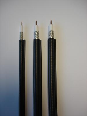 China SCTE Standard RG6 75 ohm Coaxial Cable Tri-Shield Coax Cable For Cable TV for sale