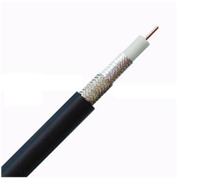 China Aluminium alloy Braid RG216 Coaxial Cable , 75 Ohm Trunk Cable For Indoor CATV CCTV broadband System for sale