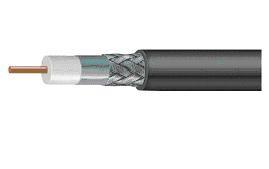 China 240 Tinned CCA Braided 50 Ohm Cable , 240 Flexible Low Loss Coaxial Cable for WiMAX SCADA for sale