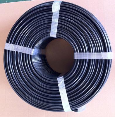 China 60% Braiding coverage RG6 Coaxial Cable  F660BE Drop Cable For Indoor CATV  CCTV Systems for sale