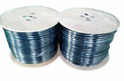 China 75 ohm RG11 Coaxial Cable , CCS Inner Conductor CATV Coaxial Cable with UL PVC Jacket for sale