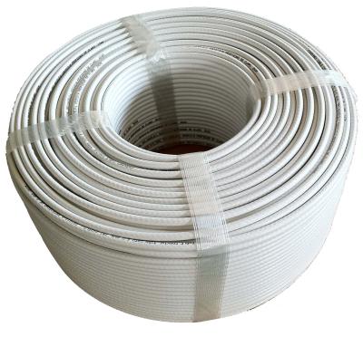 China Solid Copper Rg6 CATV Coaxial Cable  For Network  Computer   High Voltage for sale