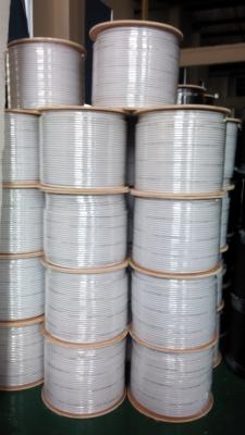 China Braiding CATV RG11 Coaxial Cable 75 ohm Outdoor Indoor Use Flooding Compound for sale